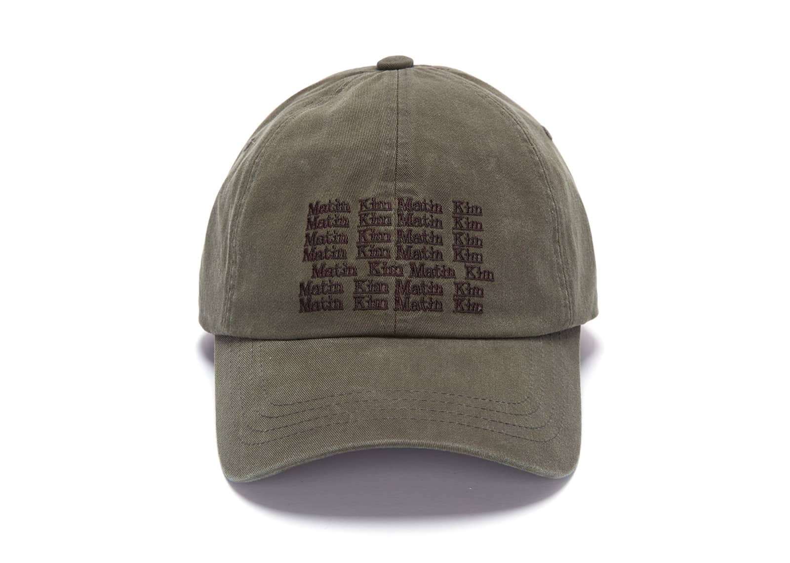 Buy Matin Kim Lettering Ball Cap Khaki HT007 Online in Australia | KickSTW