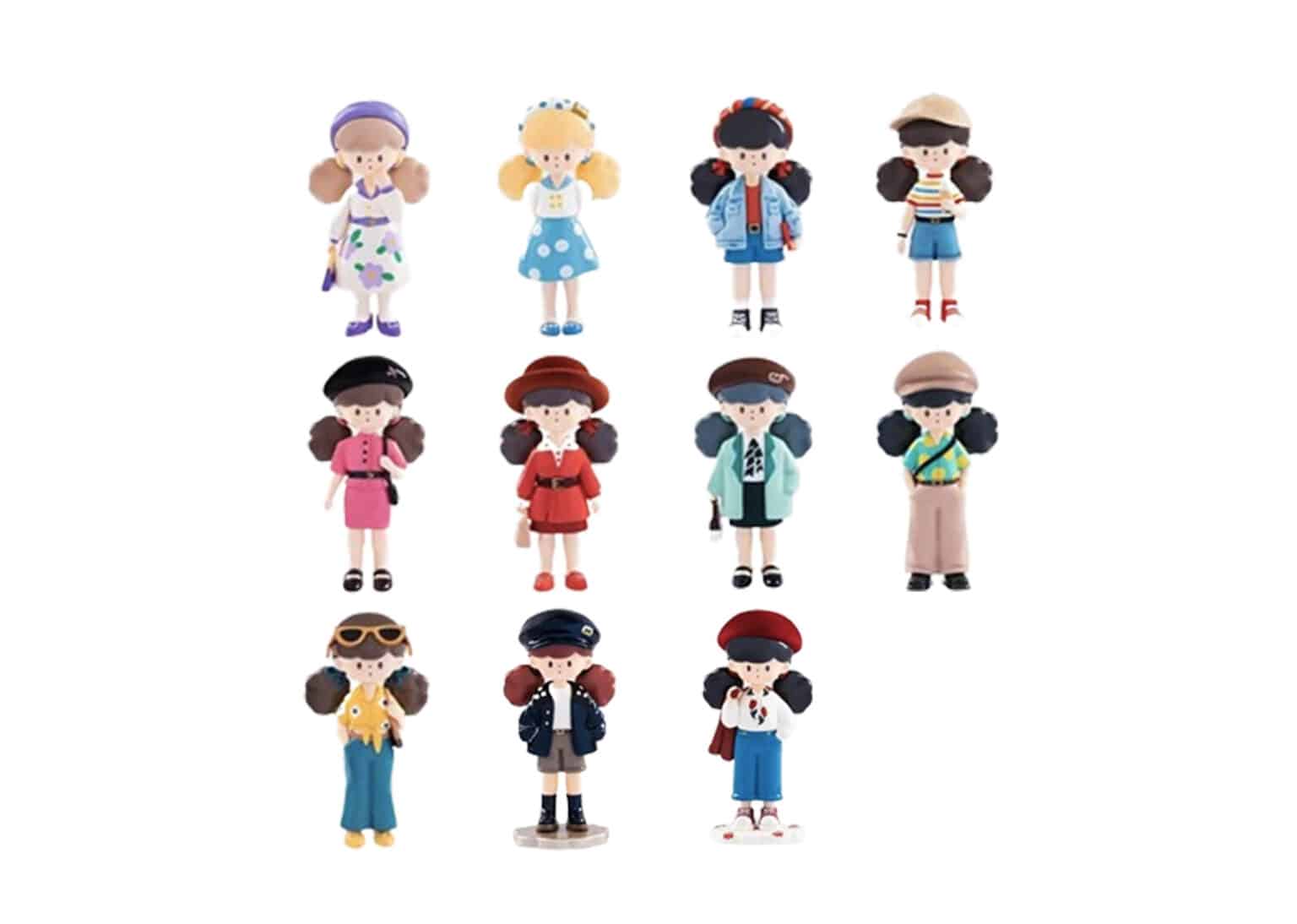 Buy Finding Unicorn Molinta Retro Girls Series Blind Box Online in ...