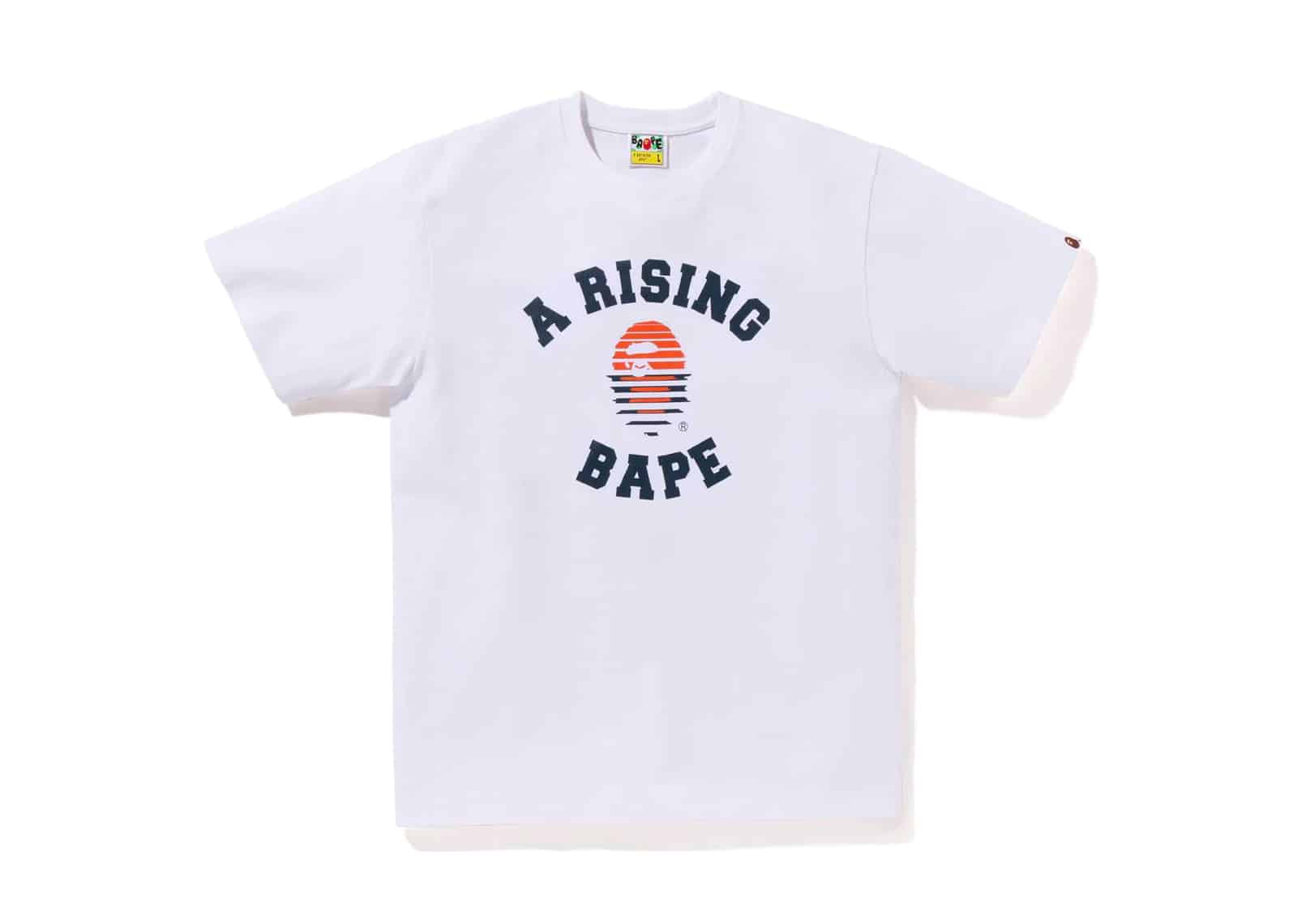 Buy BAPE A Rising Bape Tee White Online in Australia | KickSTW