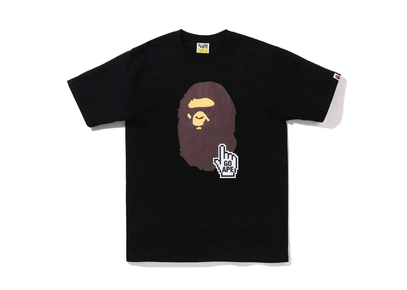 Buy BAPE Go Ape Online Exclusive Tee Black Online in Australia | KickSTW