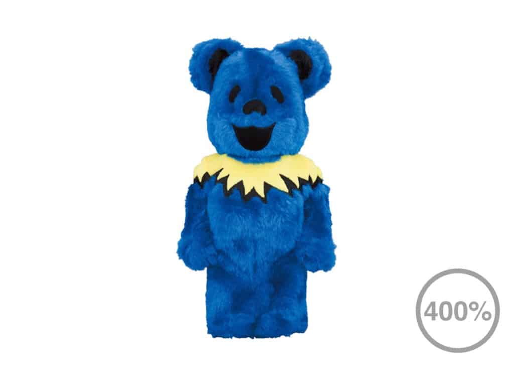 Buy Bearbrick x Grateful Dead Dancing Bear Costume Ver. 400% Blue ...
