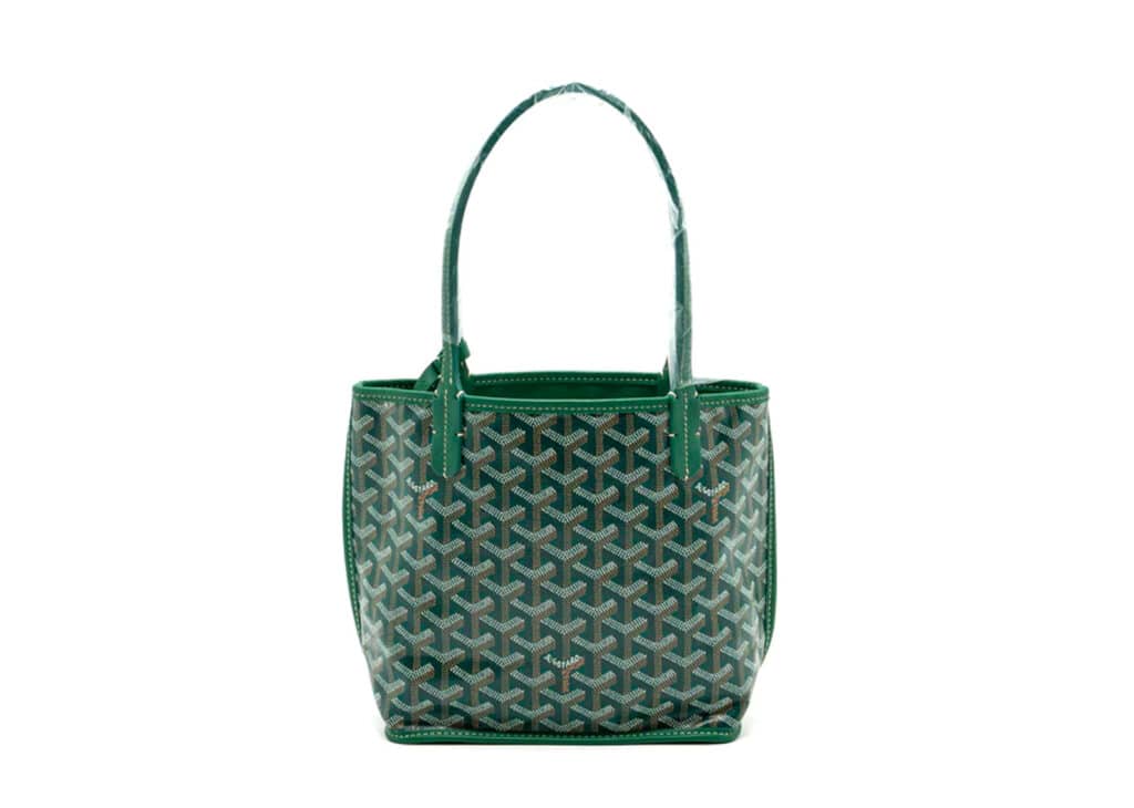 Buy Goyard Anjou Mini Tote Bag Green (Reversable) Online in Australia ...
