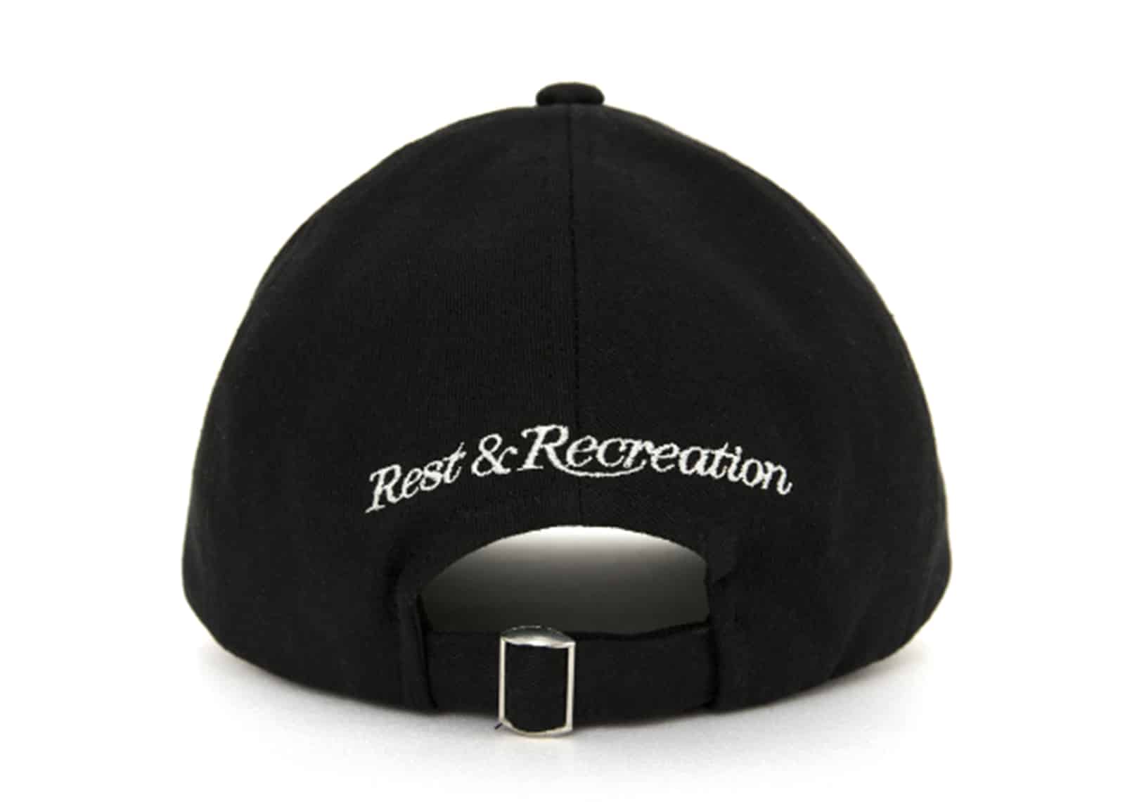 Buy Rest & Recreation Logo Ball Cap Black Online in Australia | KickSTW
