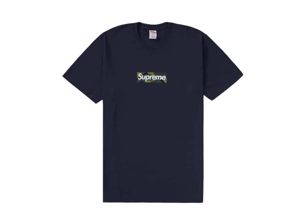 Buy Supreme Box Logo Tee (FW23) Navy Online in Australia | KickSTW