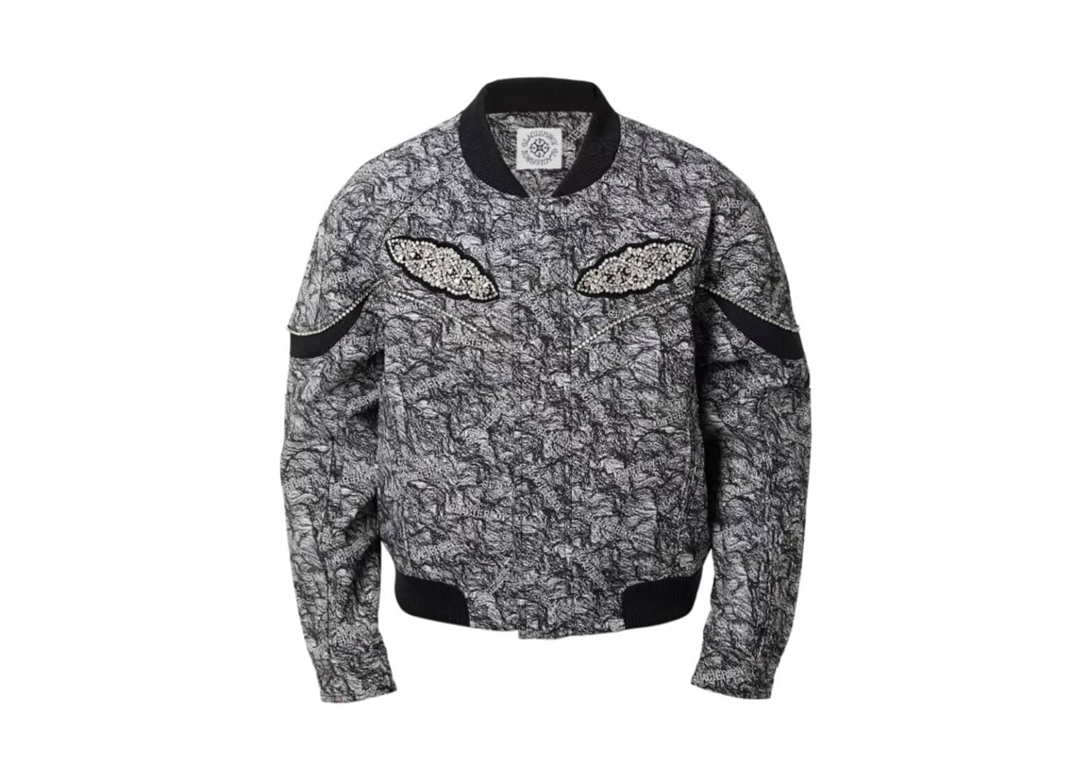 Buy Glacierboy Diamond Encrusted Jacket (24SS) Grey Online in Australia ...