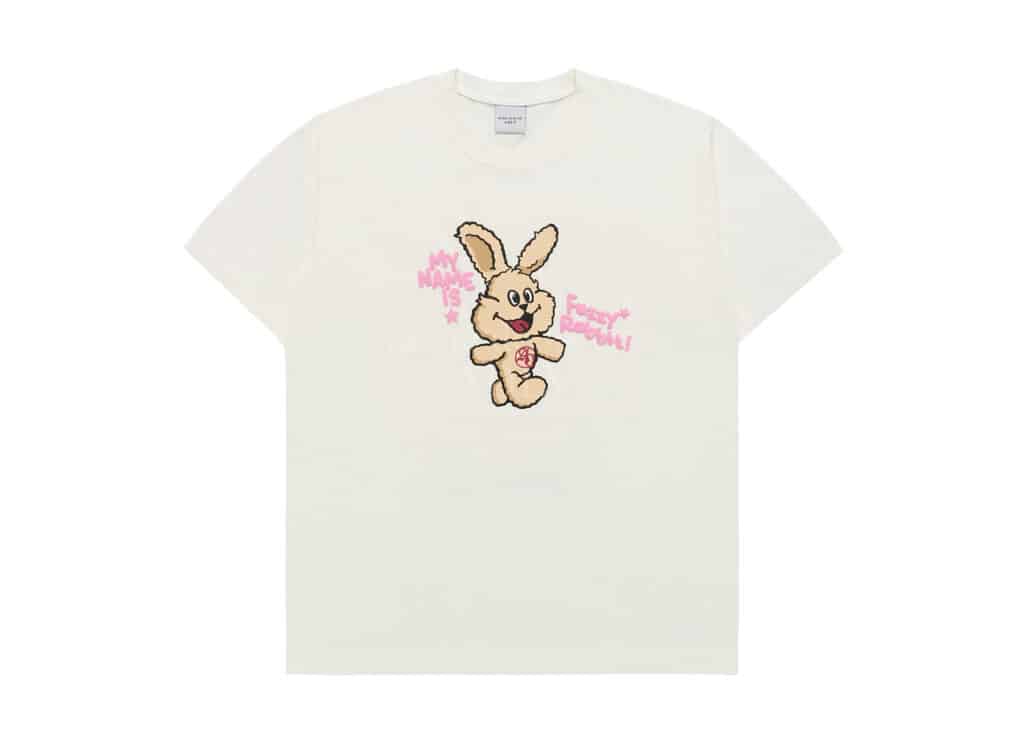 Buy ADLV My Name Is Fuzzy Rabbit Tee Cream Online in Australia | KickSTW