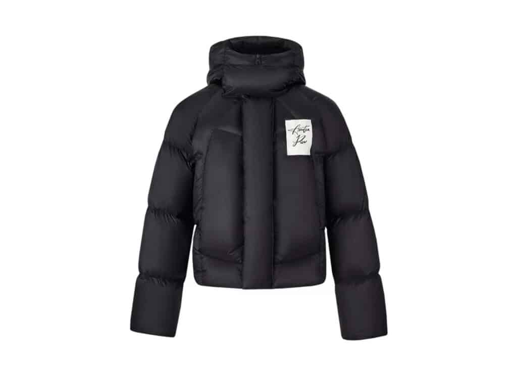 Buy Aventen Pin Signature Logo Down Jacket Black Online in Australia ...