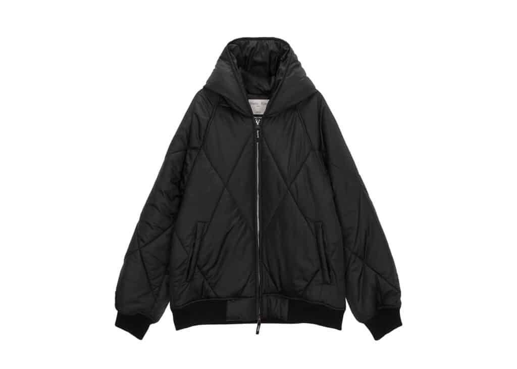Buy Matin Kim Back Typo Quilting Hood Jumper Black JP028 Online in Australia | KickSTW