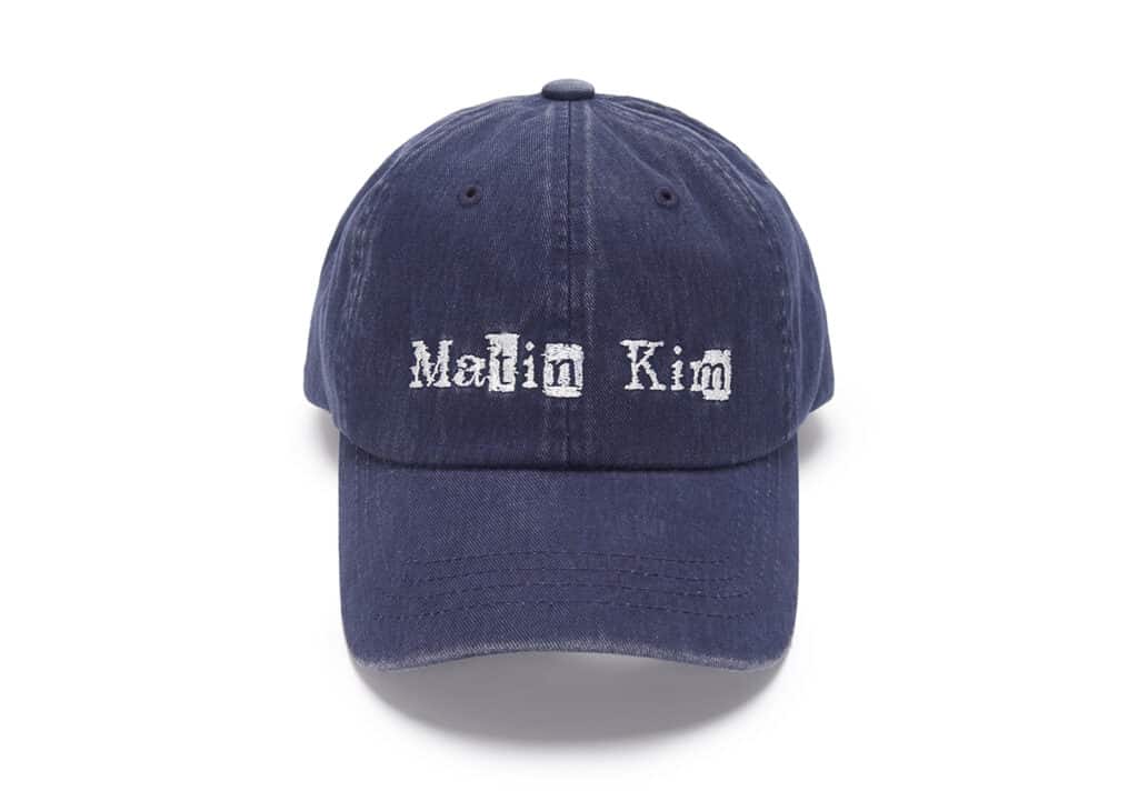 Buy Matin Kim Logo Scrap Ball Cap Navy HT008 Online in Australia | KickSTW