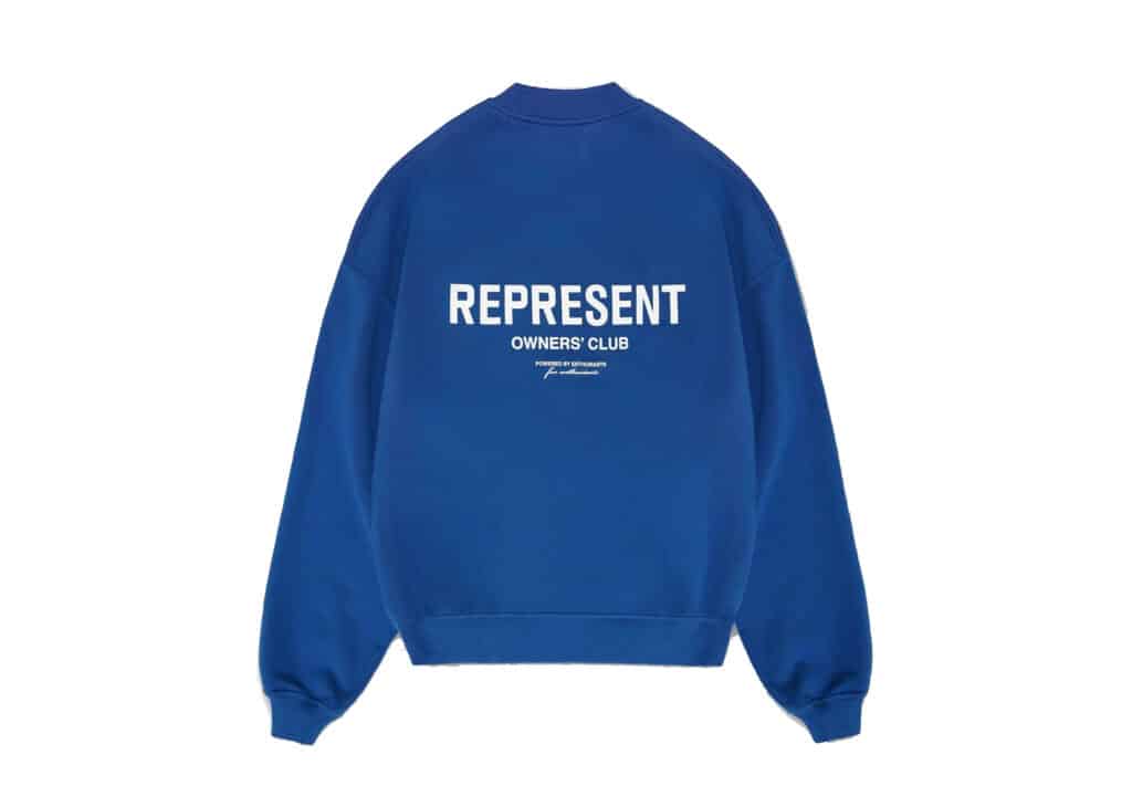 Buy Represent Owners Club Crewneck Cobalt Blue Online in Australia ...