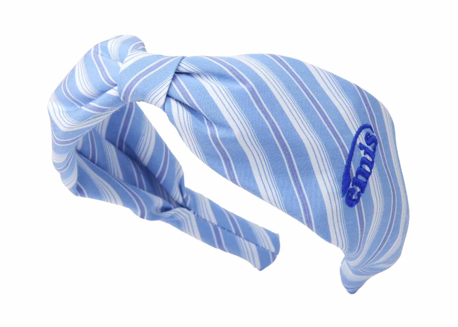Buy Emis Pin Stripe Ribbon Hairband Sky Blue Online in Australia | KickSTW