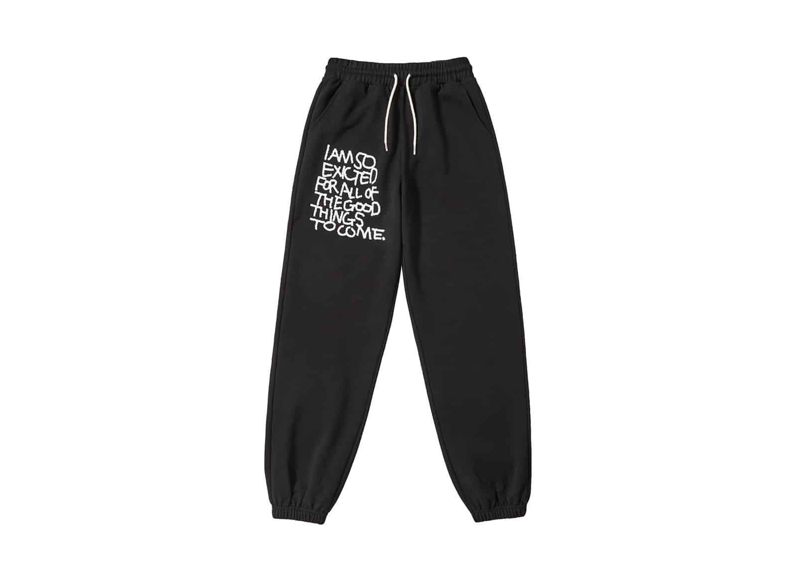 Buy LMR Drawing Lettering Sweatpants Black Online in Australia | KickSTW