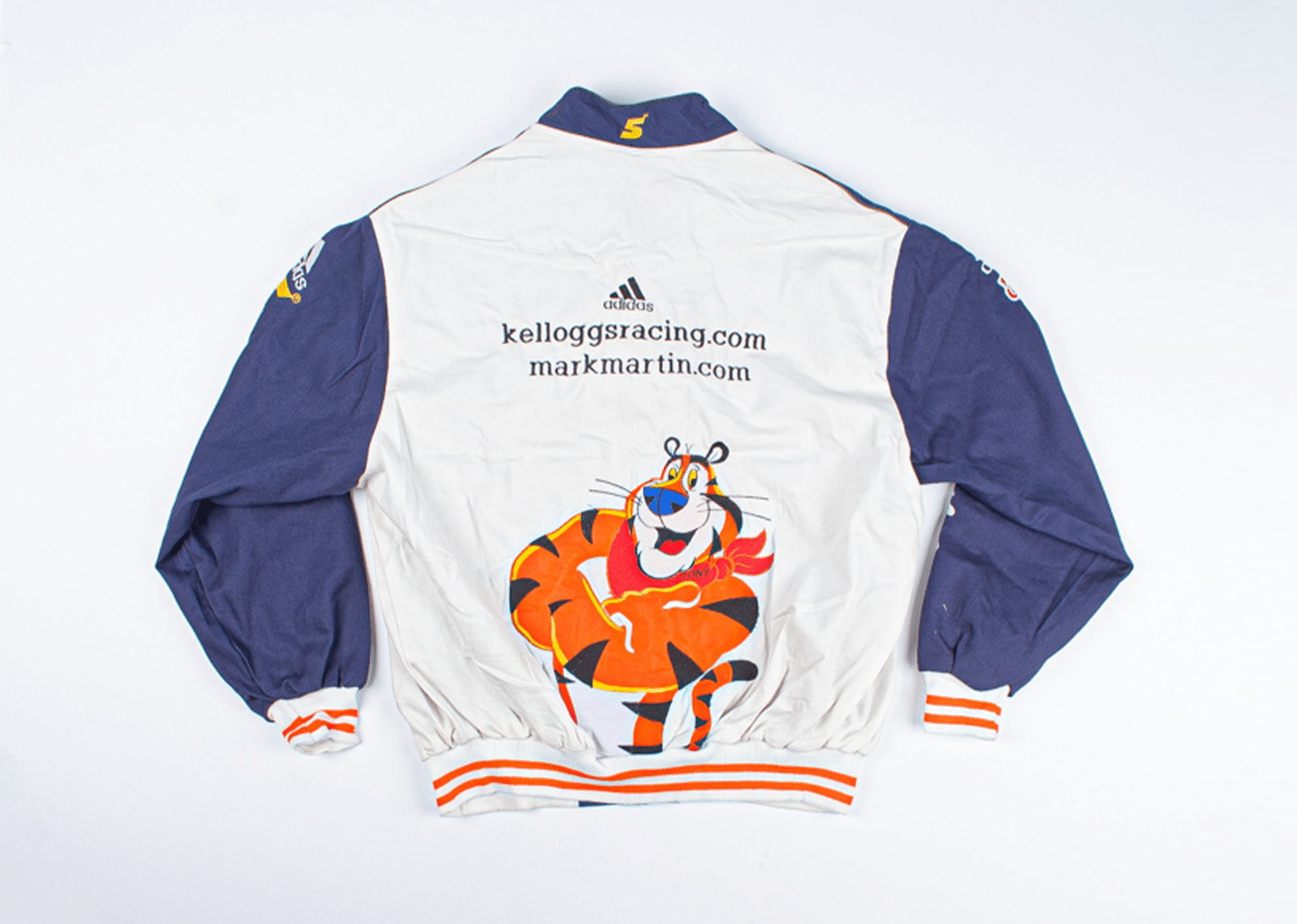 Buy KICKSTW Hand-Picked Kellogg's Vintage Racing Jacket White Navy ...