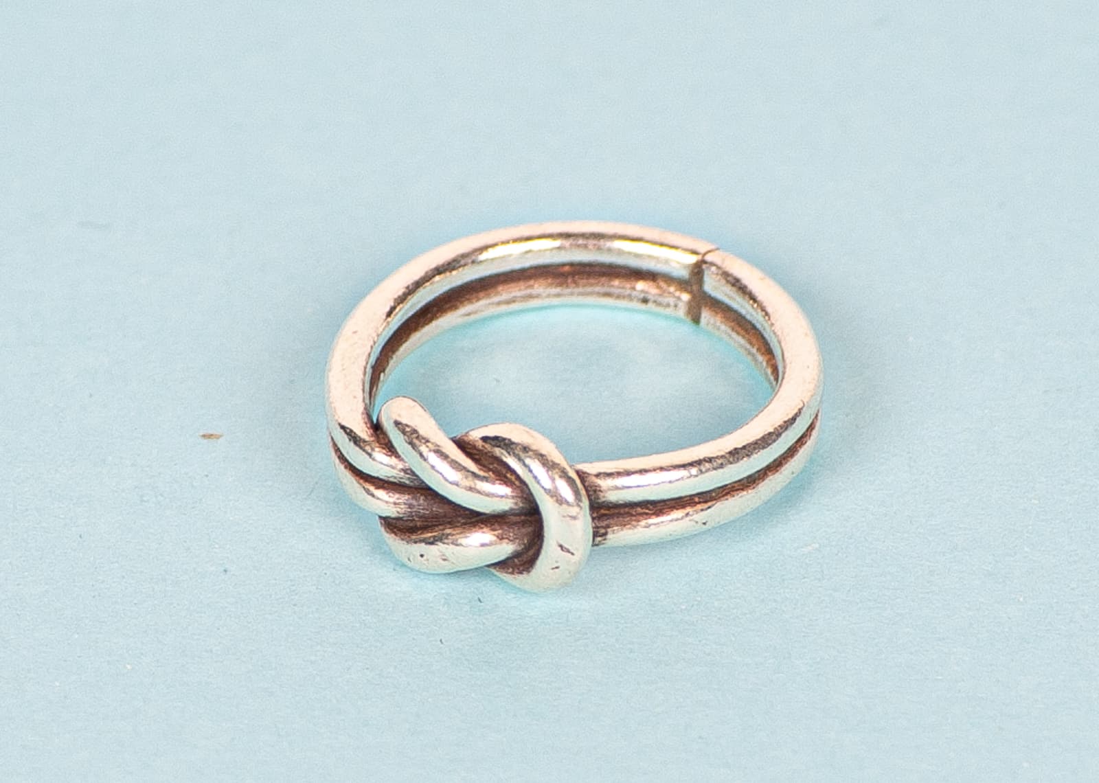 Buy 999 Silver Handmade Distressed Knotted Ring Online in Australia | KickSTW