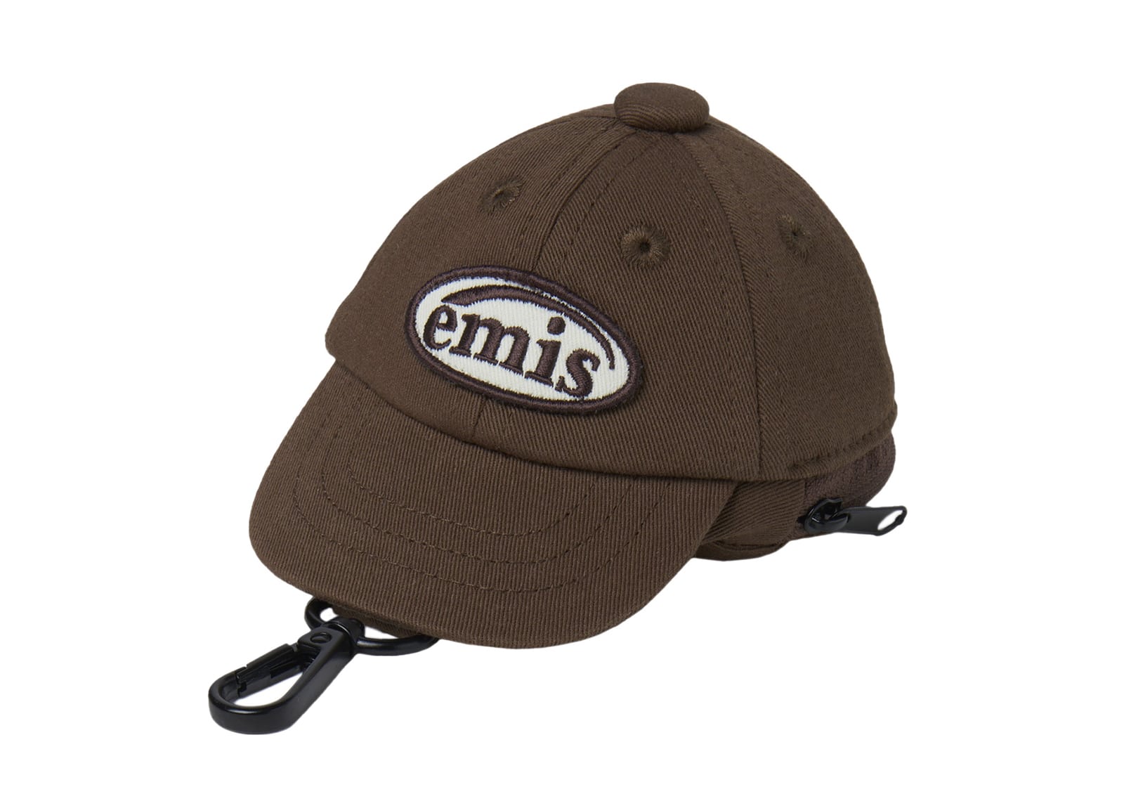 Buy Emis Ball Cap Pouch Keyring Brown Online in Australia | KickSTW