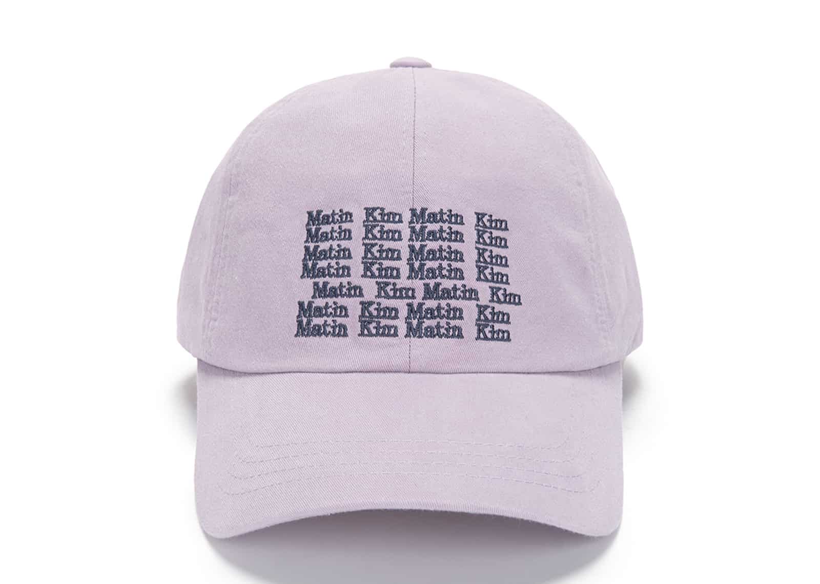 Buy Matin Kim Lettering Ball Cap Lilac HT007 Online in Australia | KickSTW
