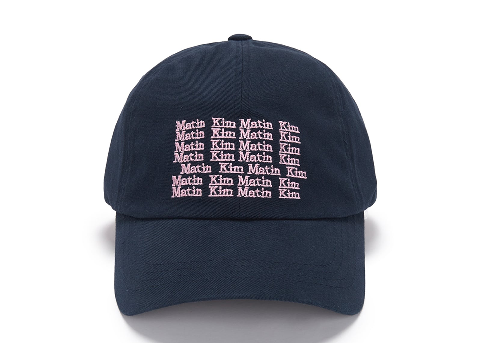 Buy Matin Kim Lettering Ball Cap Navy HT007 Online in Australia | KickSTW