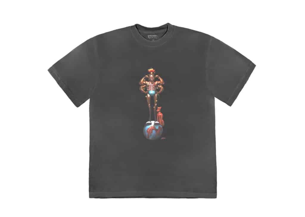 Buy Travis Scott Miami II Tee Fade Black Online in Australia | KickSTW