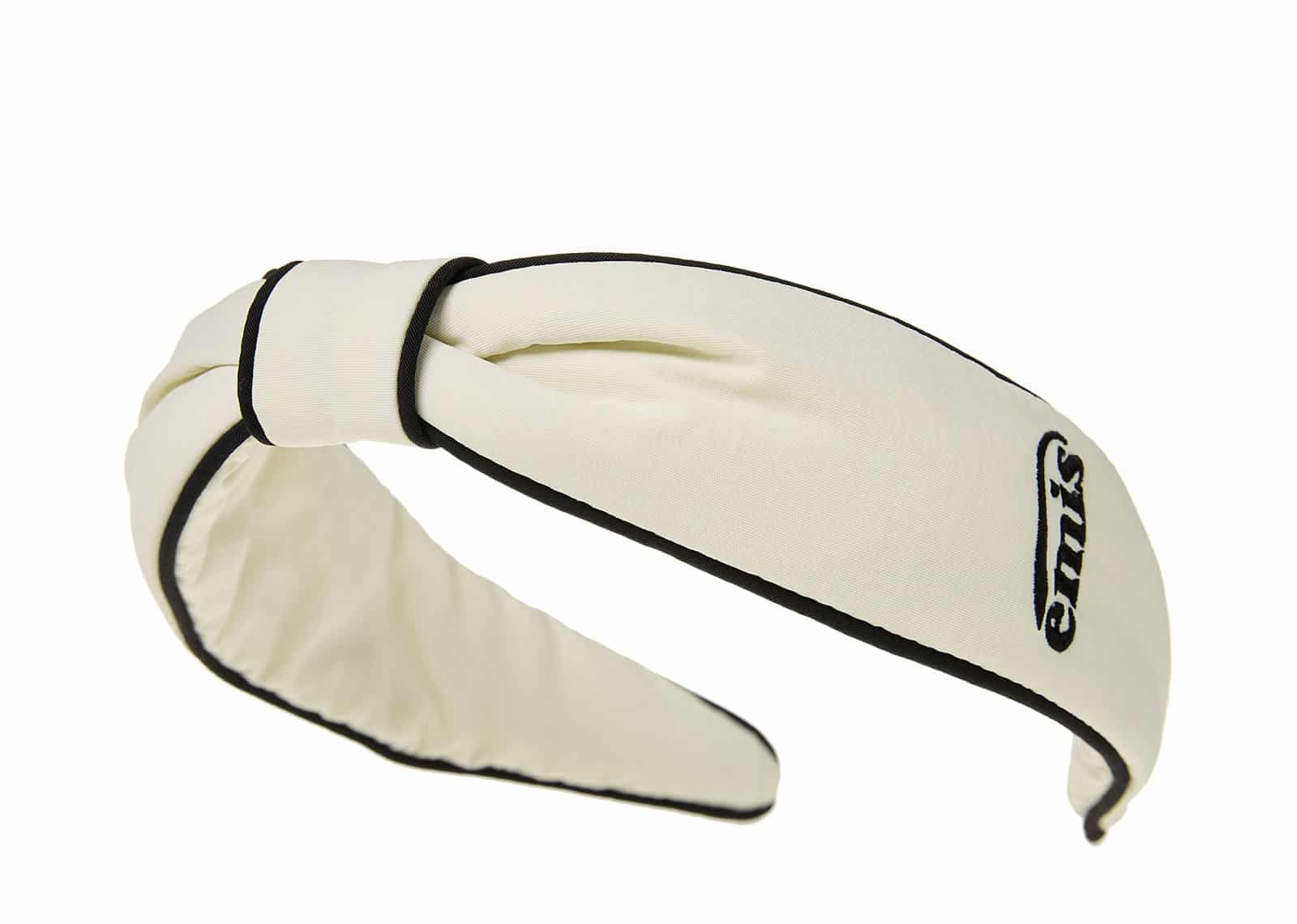 Buy Emis Nylon Padded Ribbon Hairband Ivory Online in Australia | KickSTW