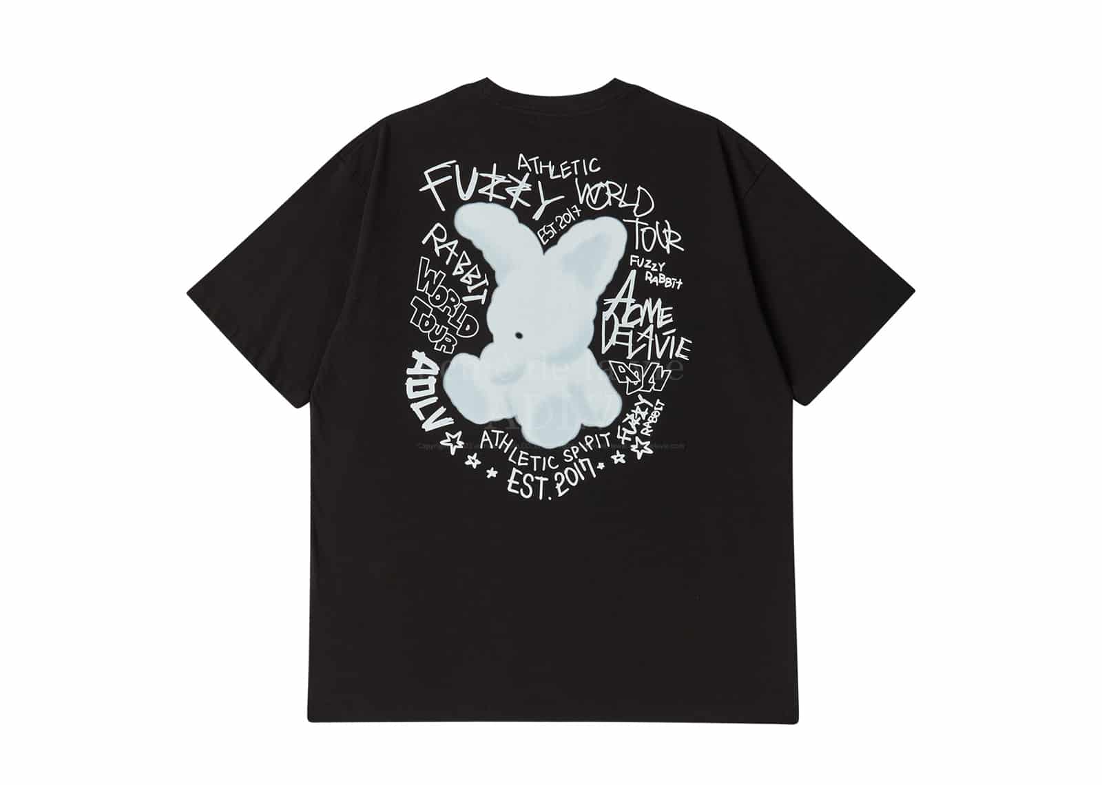 Buy ADLV Doodle Rabbit Tee Black Online in Australia | KickSTW