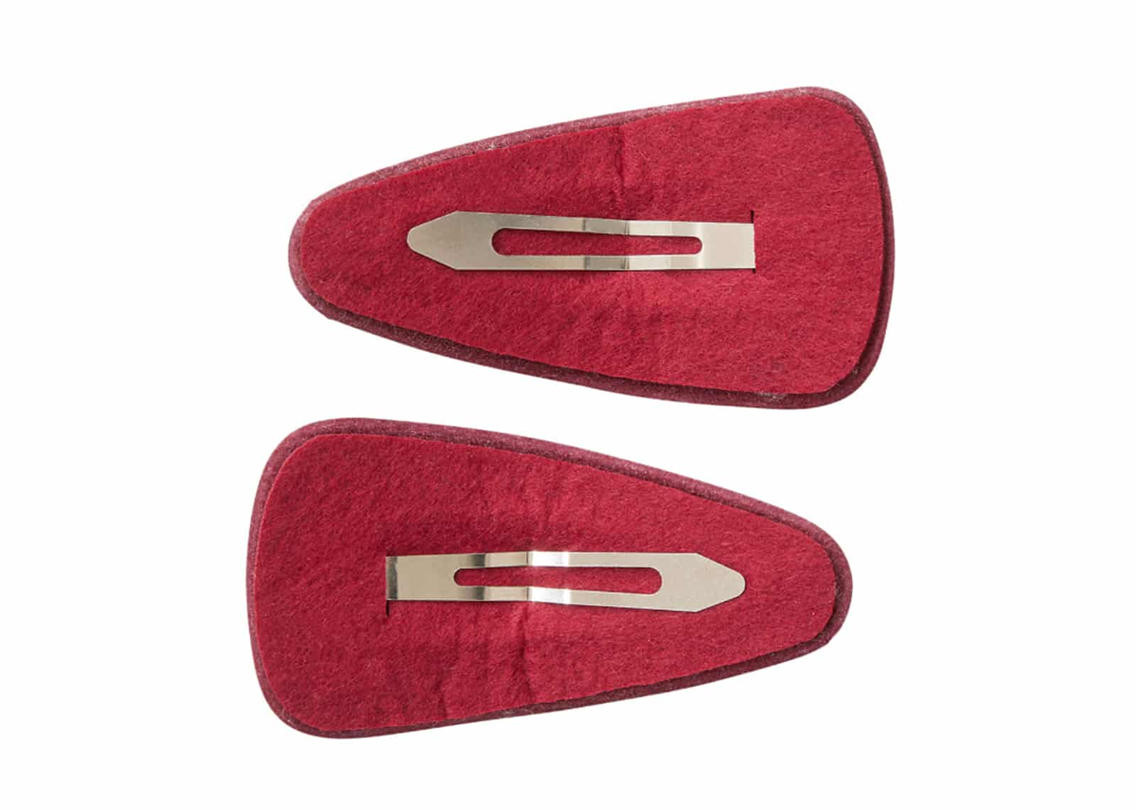 Buy Emis Glitter Velvet Wide Hairpin Red Online in Australia | KickSTW