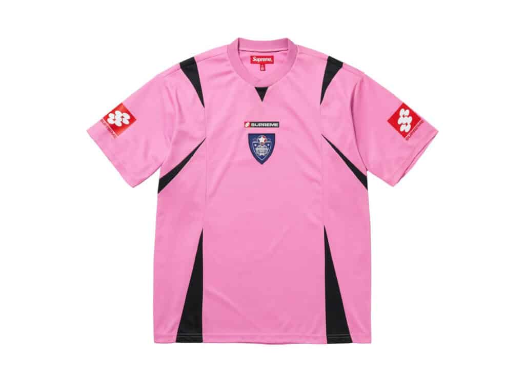 Buy Supreme Crest Soccer Jersey Pink Online in Australia | KickSTW