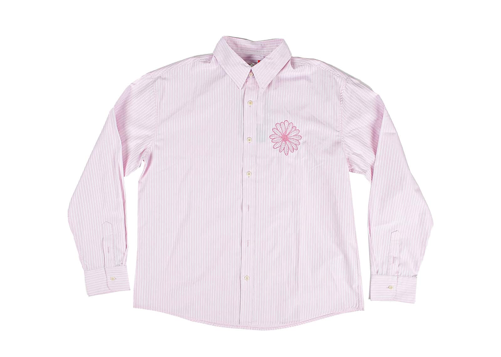 Buy Mardi Mercredi Cotton Stripe Shirt Pink Pink Online in Australia ...