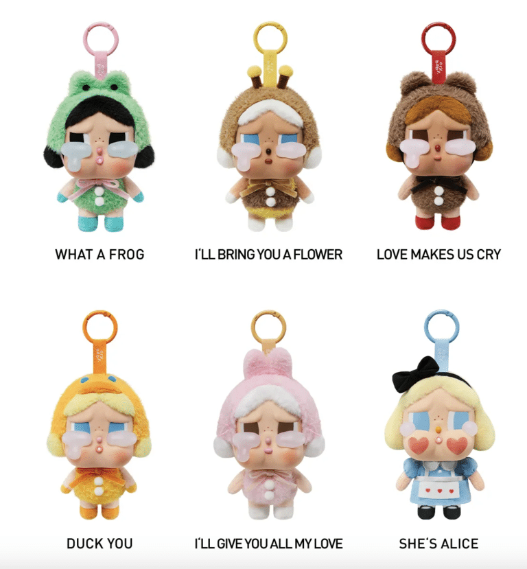 Buy Pop Mart CryBaby Crying Again Series Vinyl Face Plush Single Blind ...