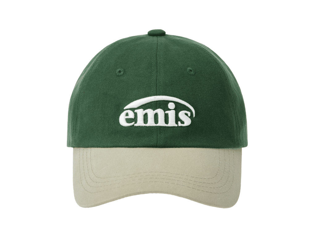 Buy Emis New Logo Mix Ball Cap (Renewal) Beige/Green Online in ...