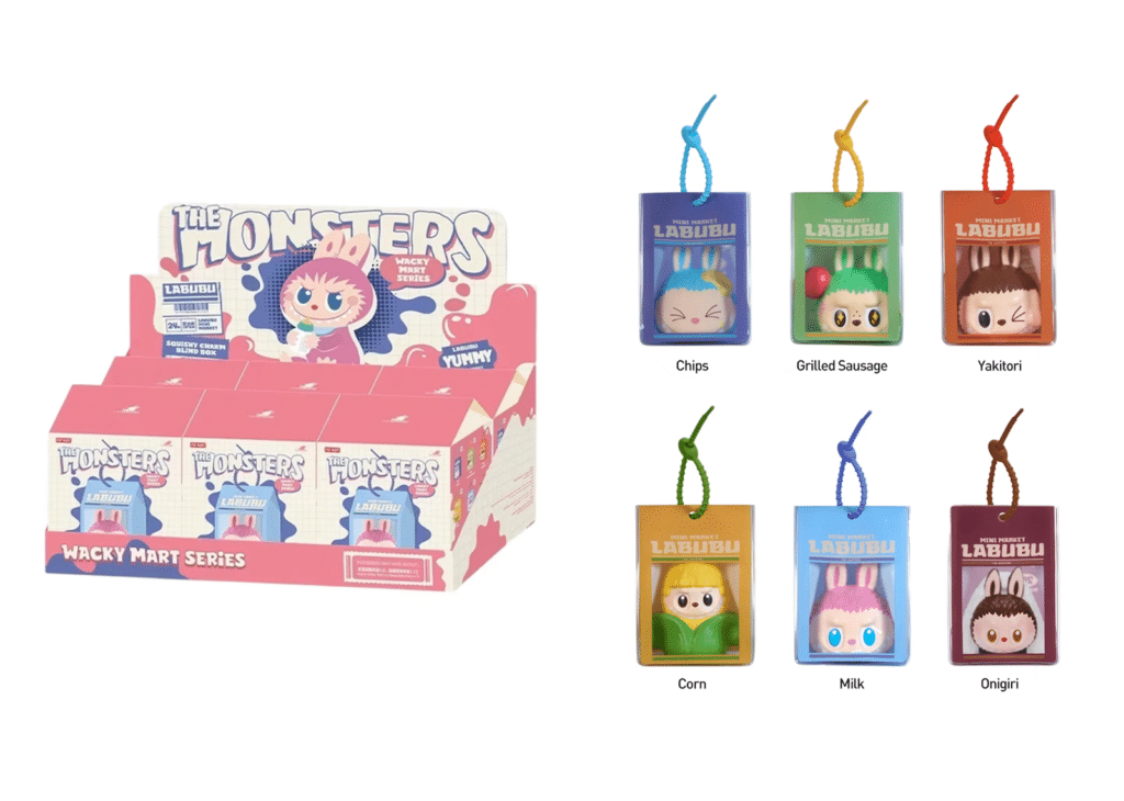 Buy Pop Mart Labubu The Monsters Wacky Mart Series Squishy Charm Single Blind Box Online in ...