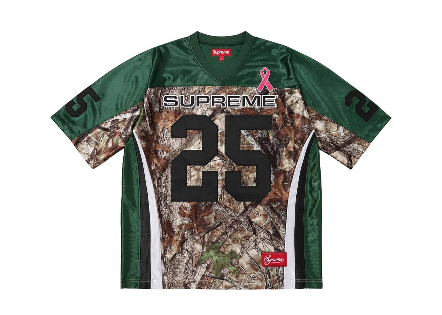 Buy Supreme Breast Cancer Awareness Football Jersey Green Online in ...