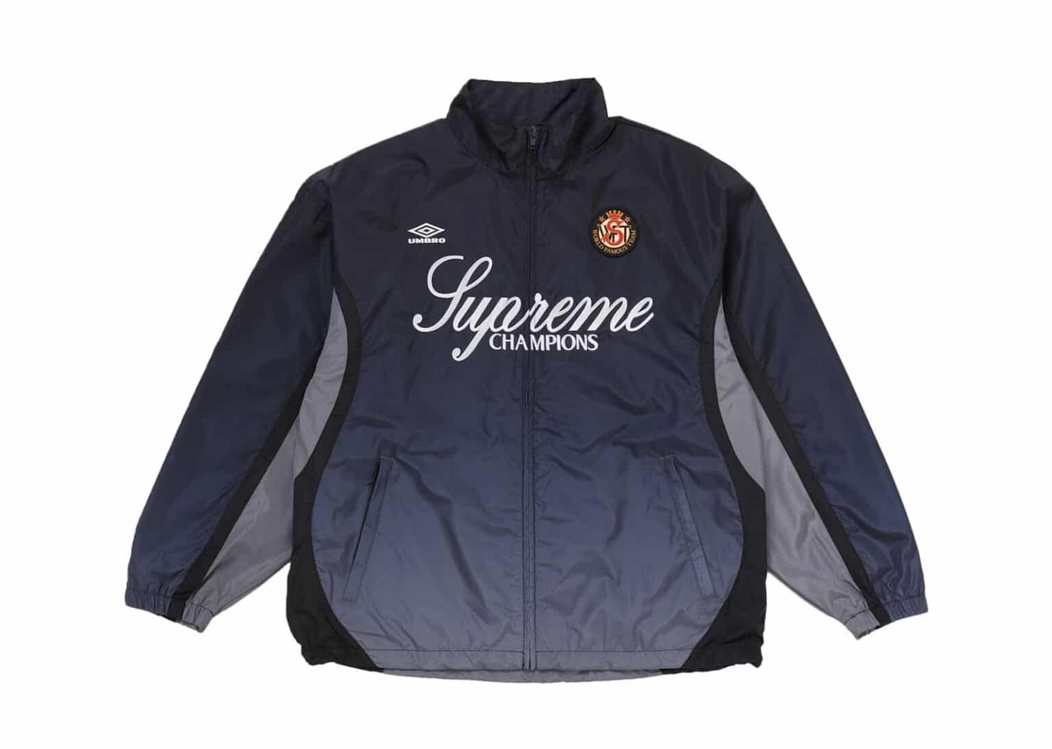 Buy Supreme Umbro Gradient Track Jacket Black Online in Australia | KickSTW