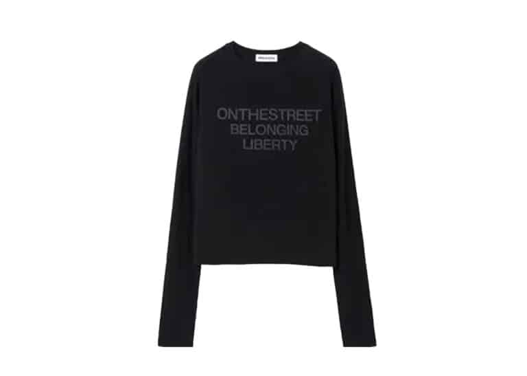 Buy Millo Archive Hole Raglan Tee Black Online in Australia | KickSTW