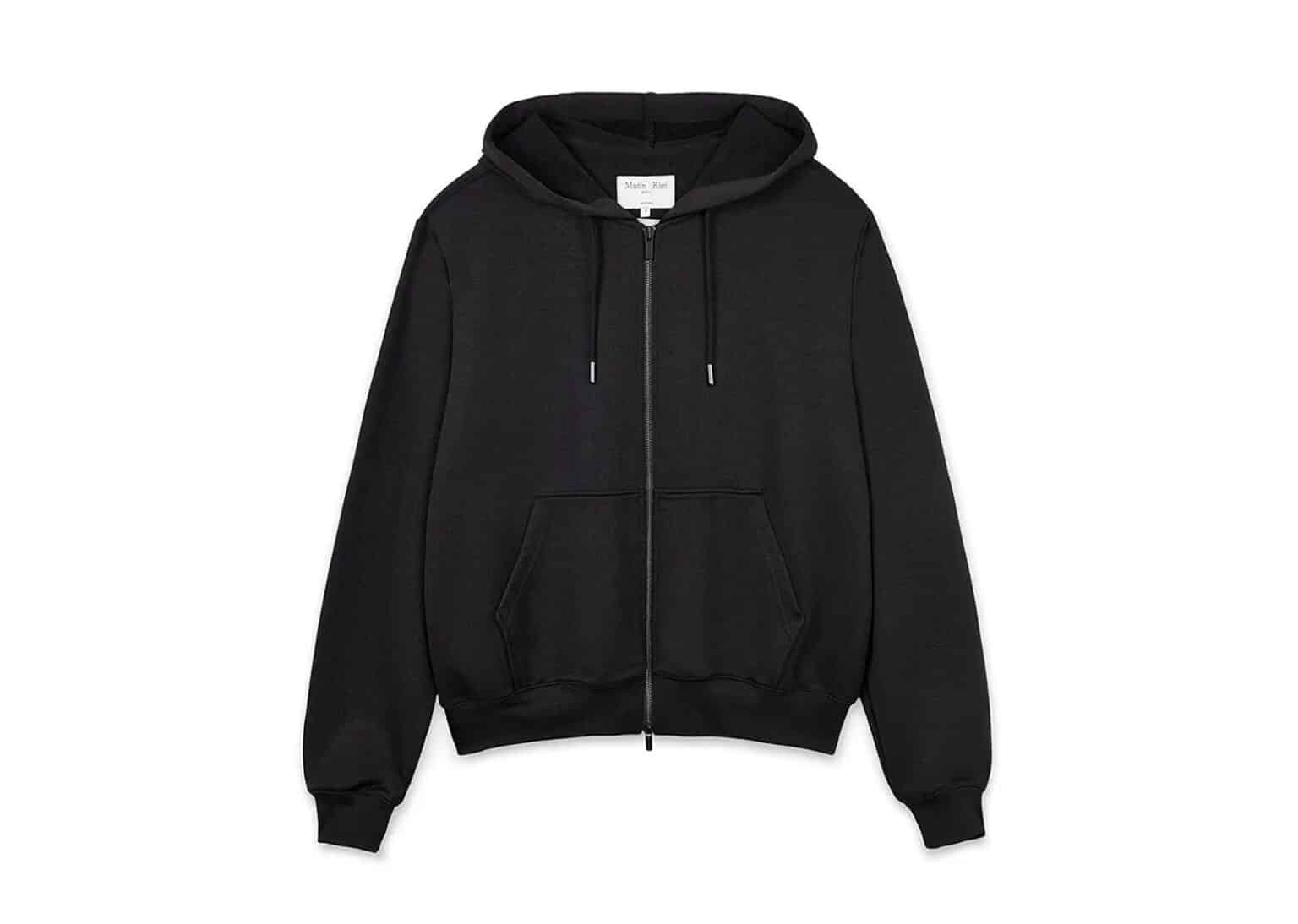 Buy Matin Kim Back Logo Glitter Hoody Zip-Up Black (W) JP032 Online in ...