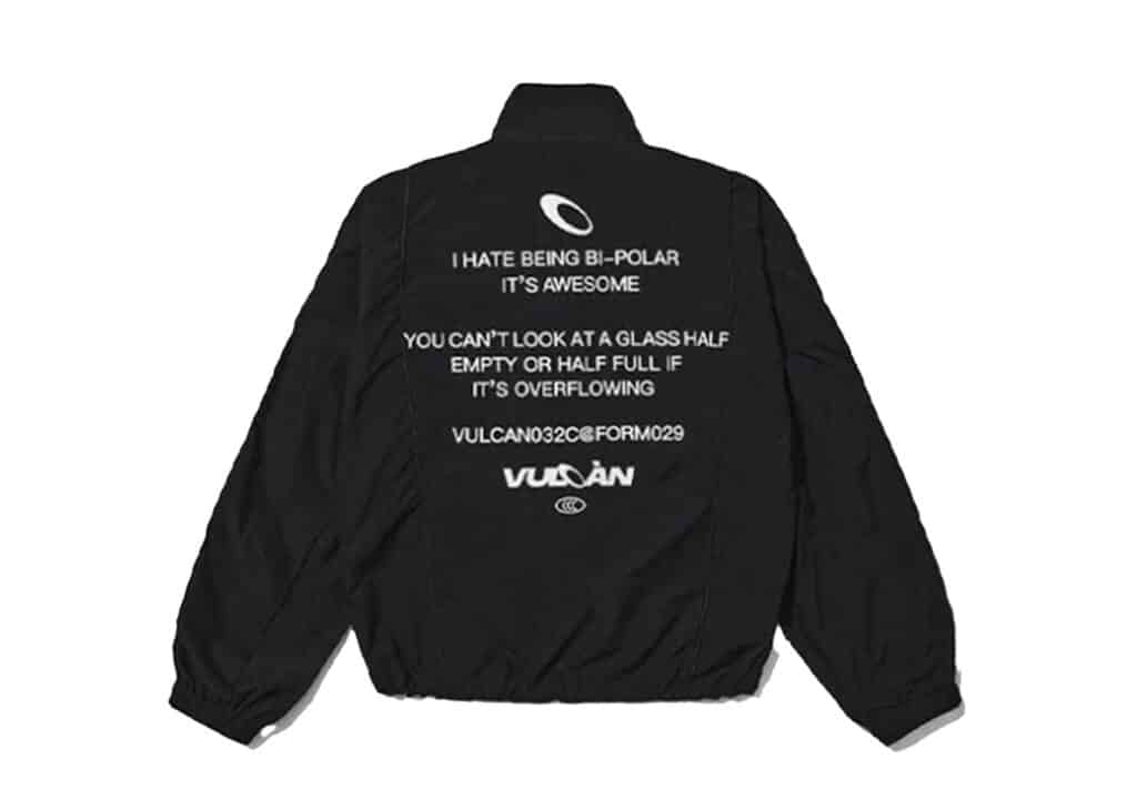 Buy Vulcan Slogan Cotton Jacket Black #098 Online in Australia | KickSTW